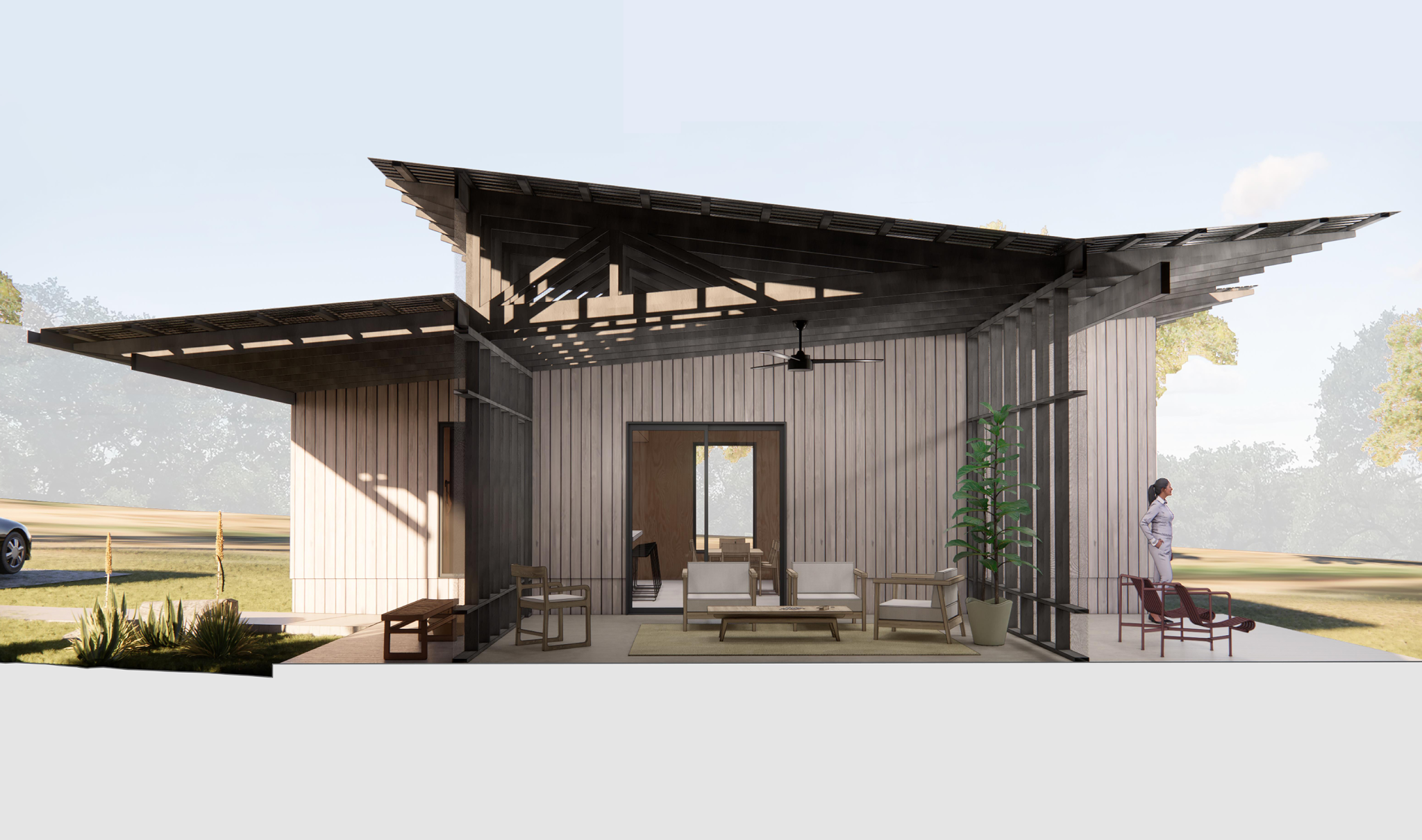 Llano River House - Pollen Architecture